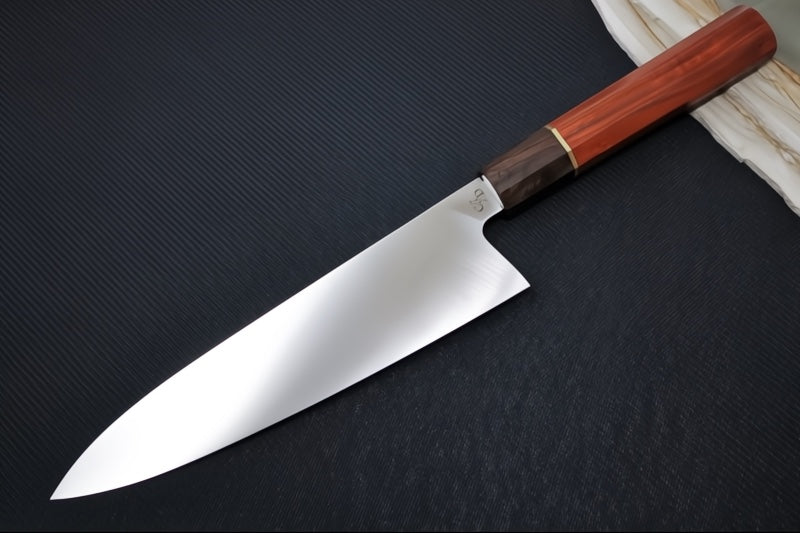 Corey Dunlap Custom Knives - 8.5" Chef's Knife - Octagon Styled Sandal ...