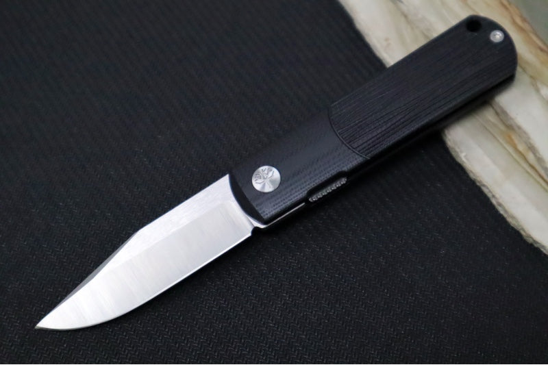 Boker BRLW Compact Flipper - Black G-10 Handle / Clip Point Blade / CP ...