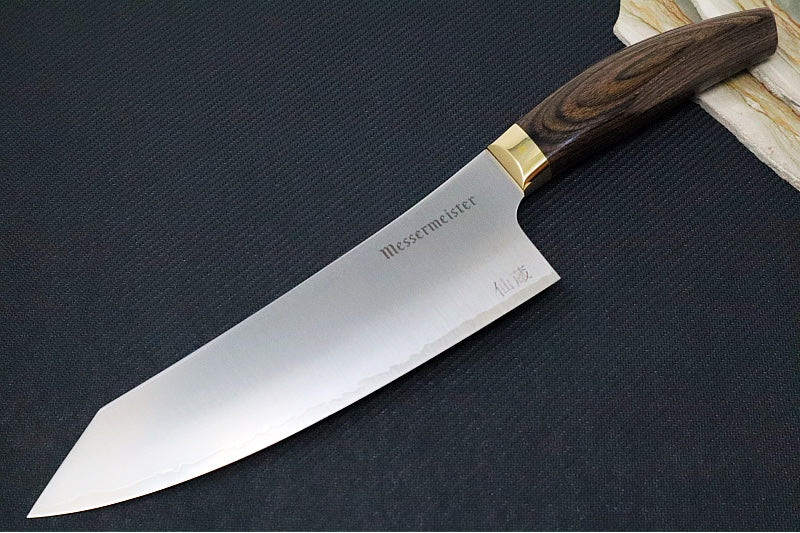 Messermeister Kawashima Series - 8" Chef Knife - Takefu San Mai Blade ...