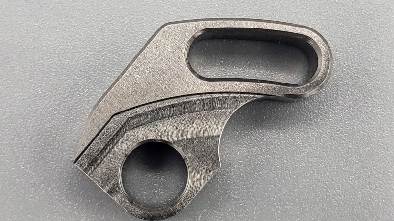 Jekyll to Hyde - Large Inkosi Backspacer - Titanium – Northwest Knives