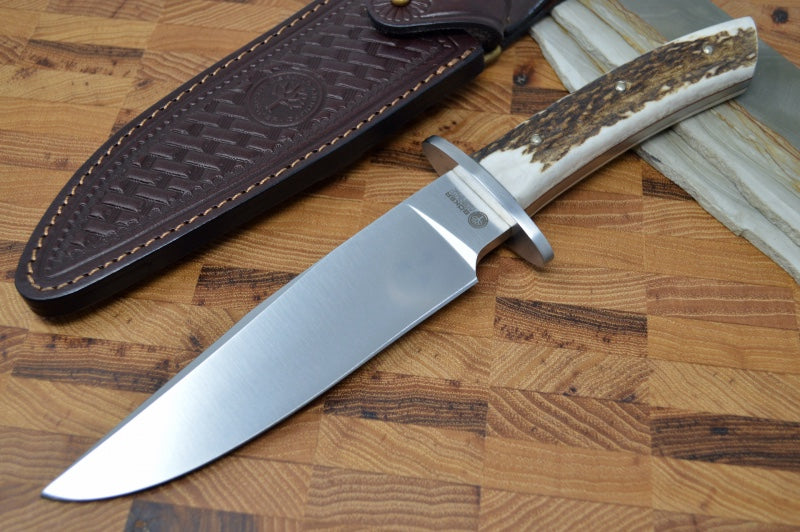 Boker Arbolito Esculta Stag Fixed Blade - Stag Handle 02BA593H | Free Shipping – Northwest Knives
