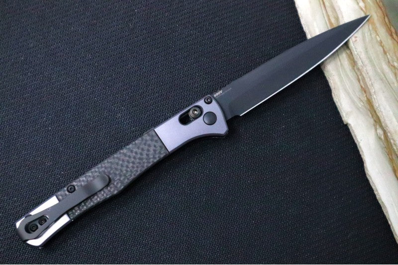Benchmade 4170BK Fact Tactical Auto - Black CPM-S90V Blade / Spear ...